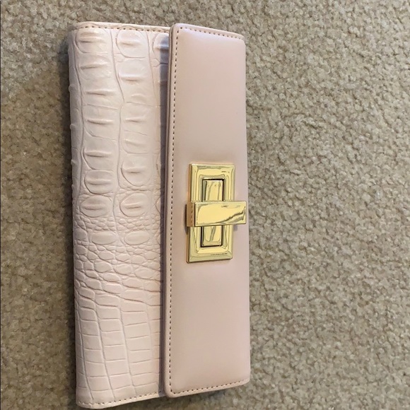 bebe | Bags | Bebe Pink Wallet | Poshmark